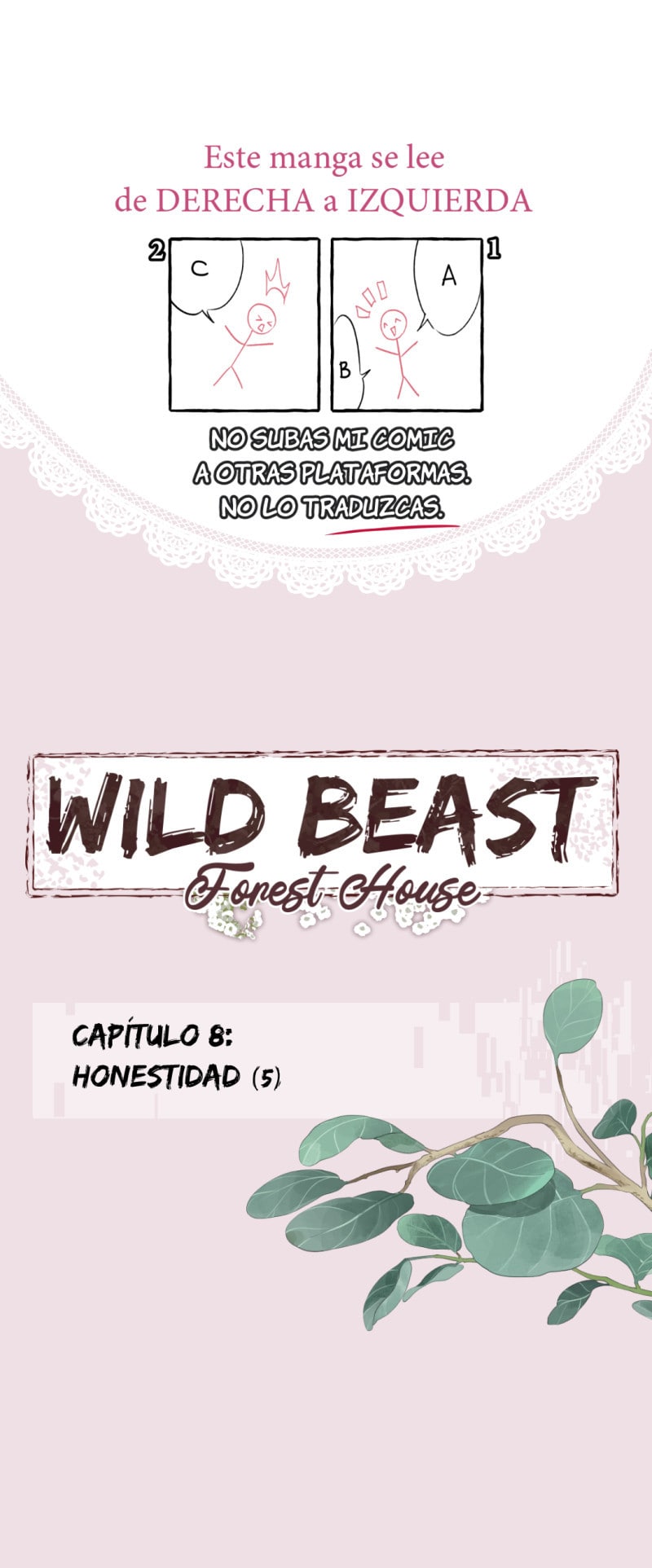 Read Wild Beast Forest House (ESPAÑOL) :: Cap08: Honestidad (5/9) | Tapas Community