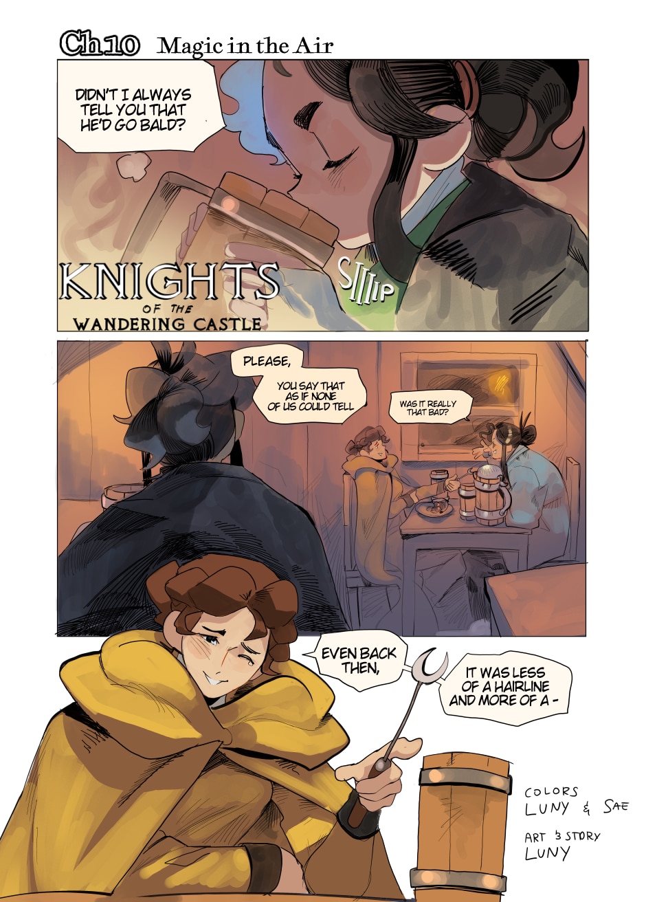 Read Knights of the Wandering Castle :: Chapter 10 Pages 1-4 | Tapas ...