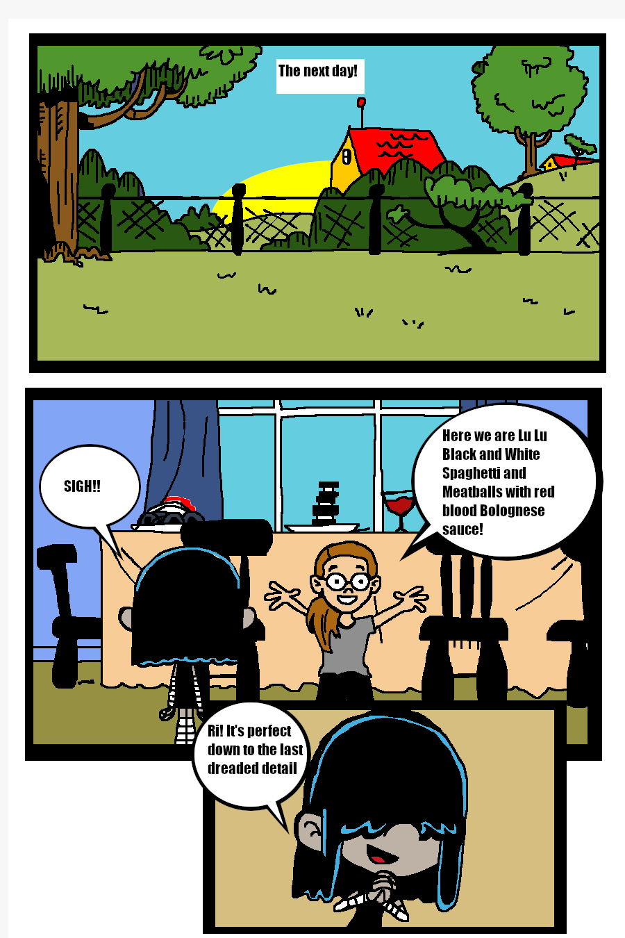 Read RM Multiverse :: Riley and Lucy Loud escape from the Rawlurah ...