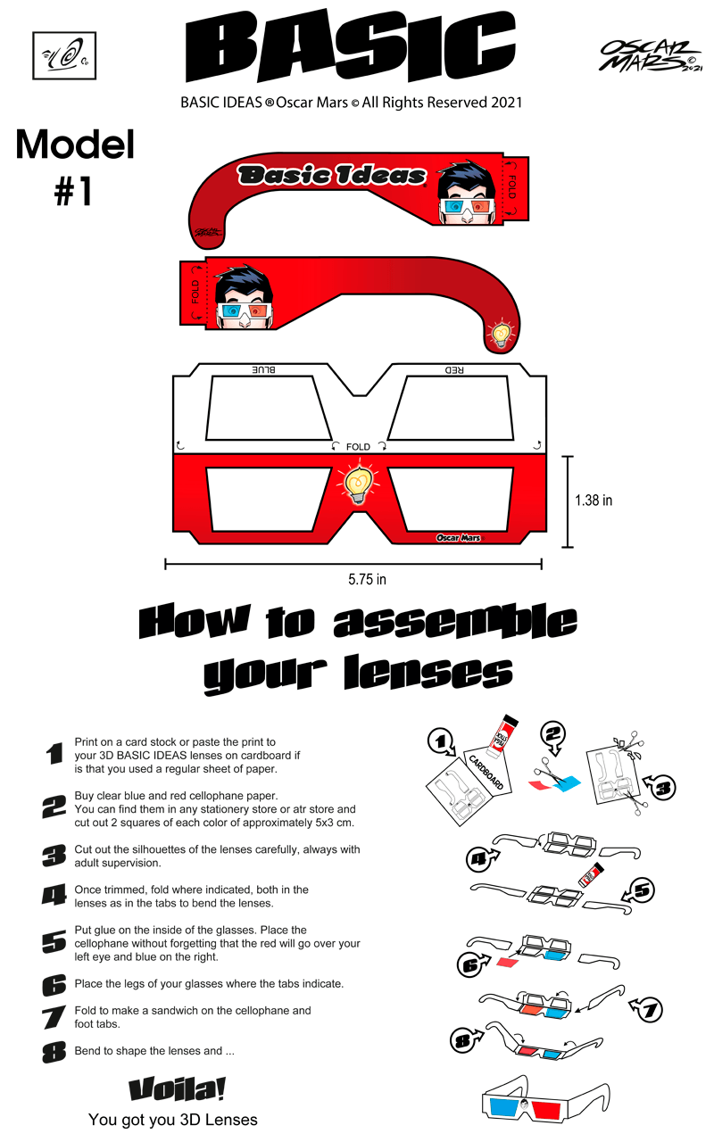 Read BASIC IDEAS :: Free 3D lenses | Tapas Comics