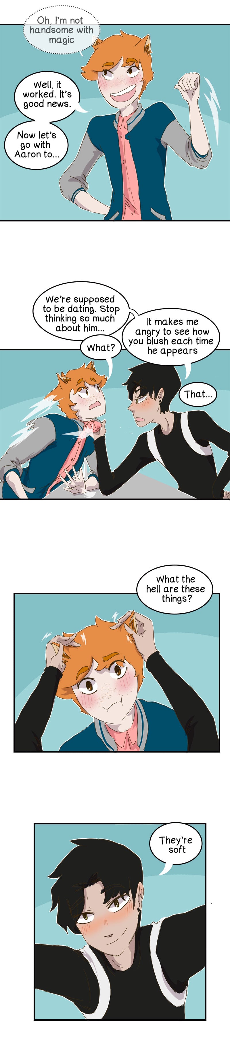 Read That awkward magic! :: Chapter 14 - Part 1 | Tapas Community