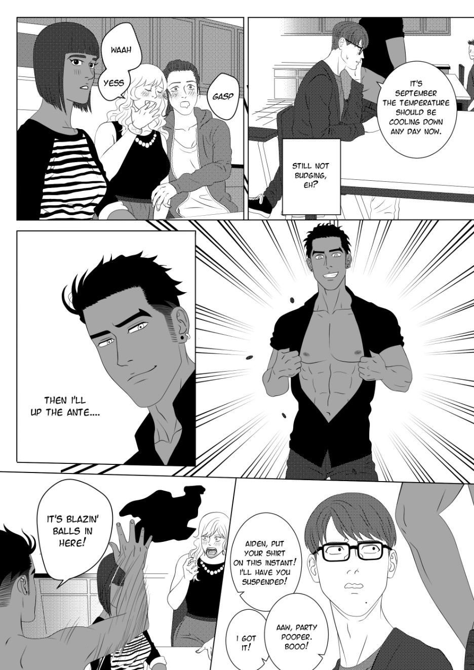 Read Almost Touching :: Ch. 5 part 1 | Tapas Community