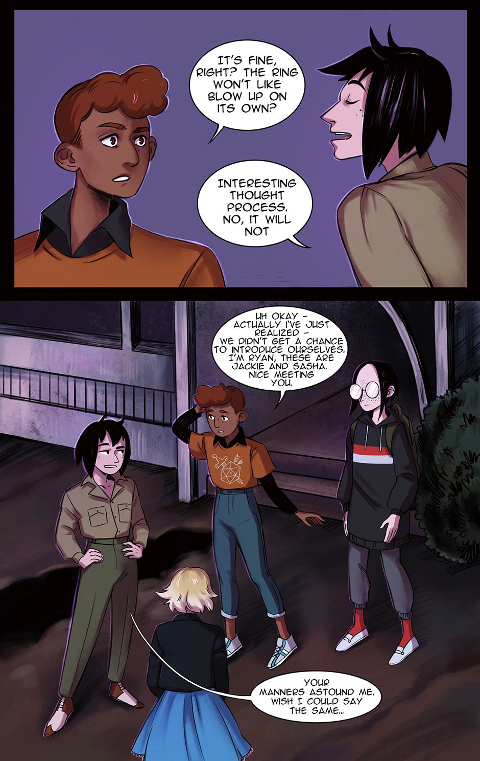 Read Breaking the Boundary :: Chapter 1. Three Wishes | Tapas Comics