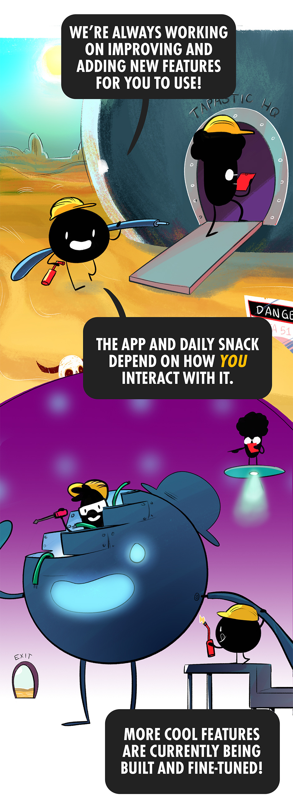 Read The Comic Guide To Tapastic :: APPS ARE HERE! | Tapas Community