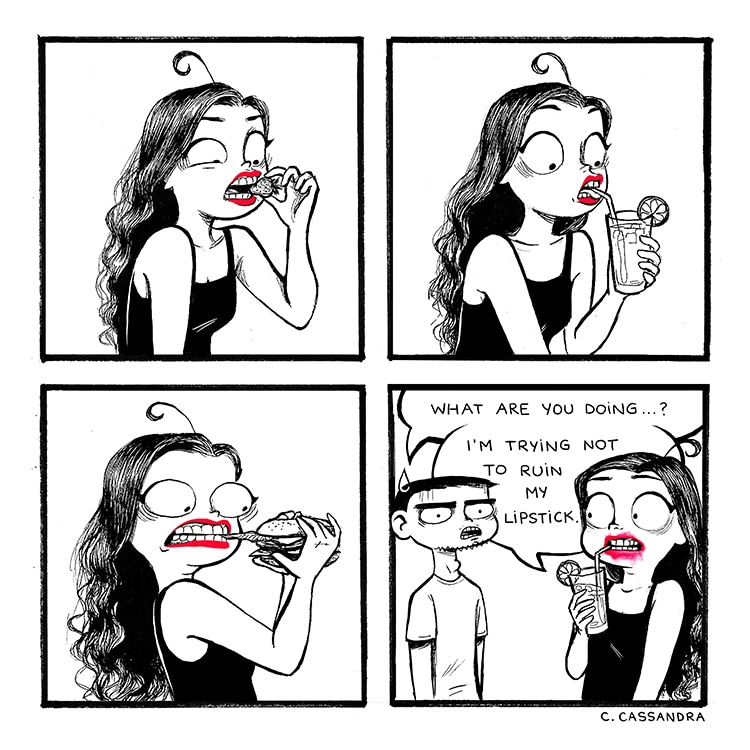 Read Cassandra Comics :: Lipstick | Tapas Community