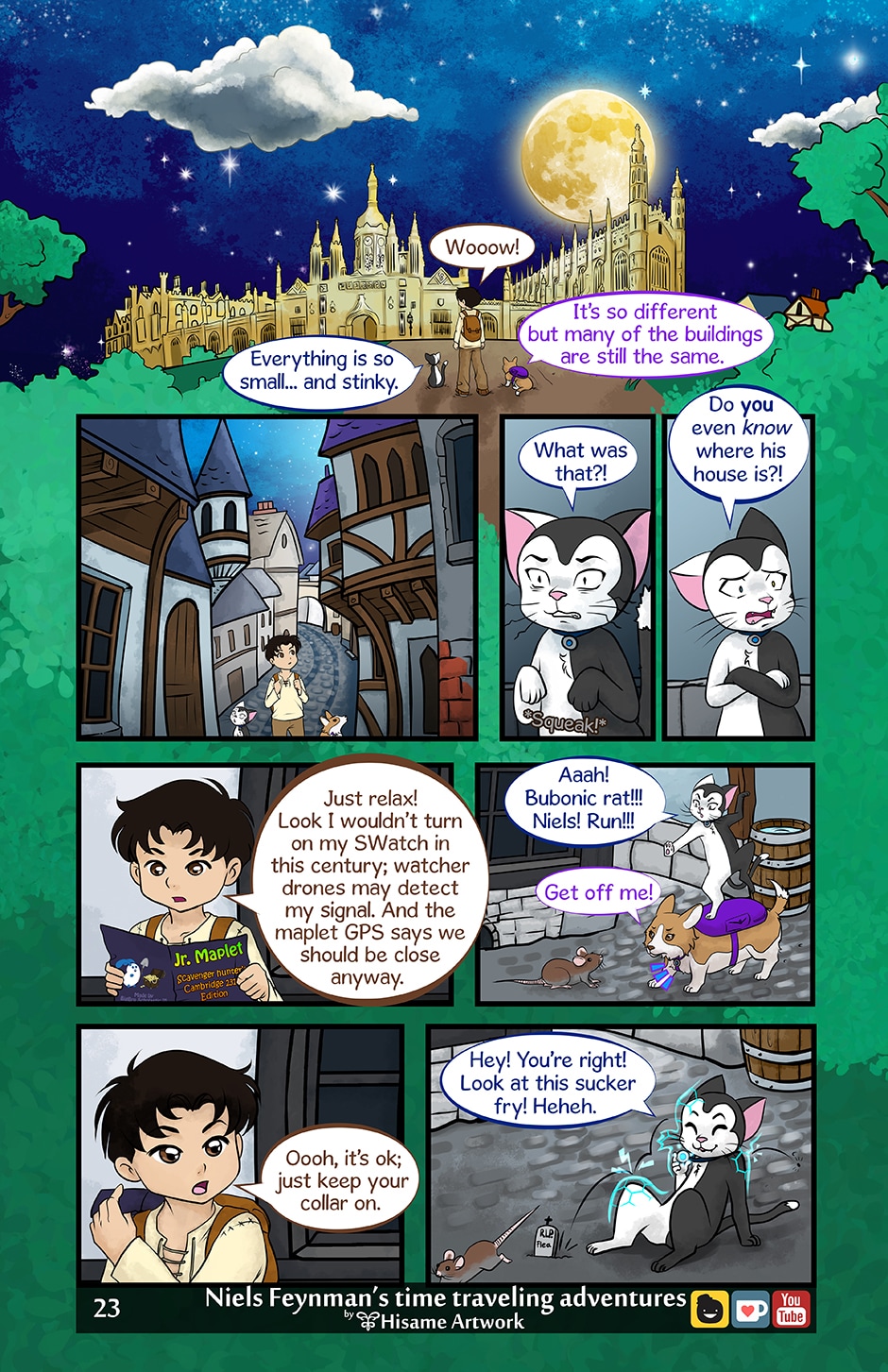 Read Niels Feynman's time traveling adventures (english) :: Page 23 ...
