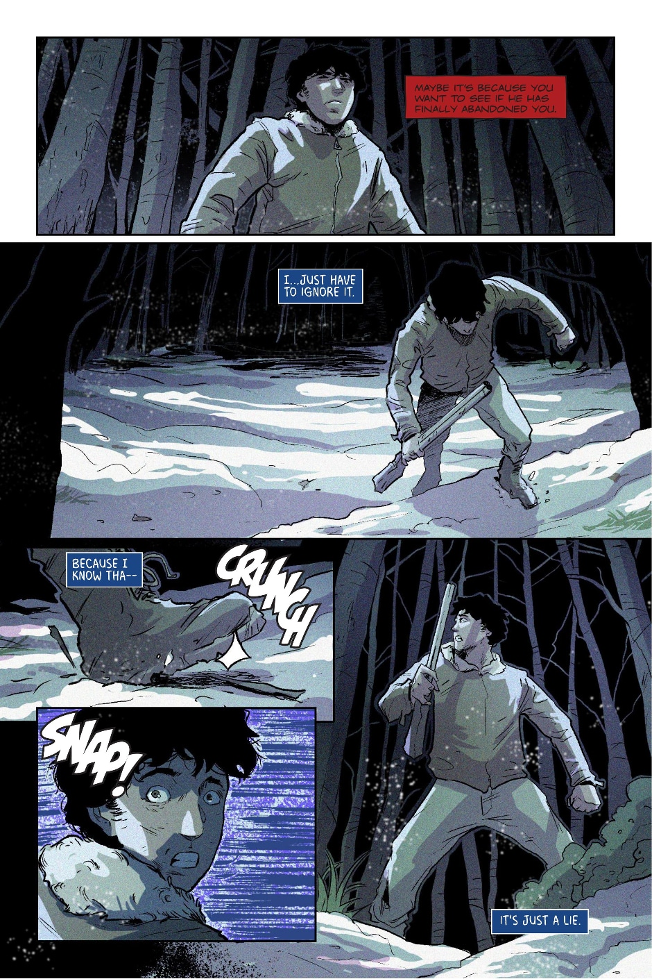 Read Our Demons :: Wake Part 1 | Tapas Community