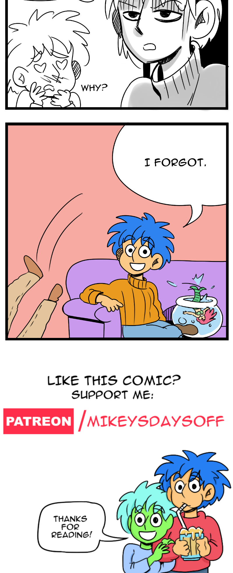 Read Mikey's Days Off :: "Mikey Mad Sussy Baka!?" | Tapas Community