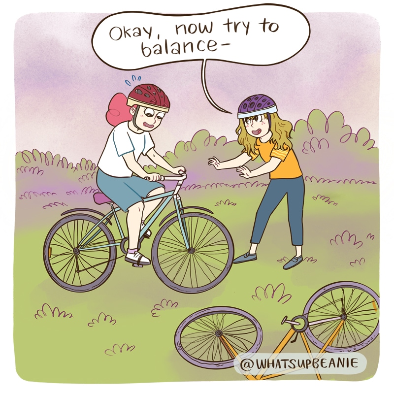 Read Beanie's Comics :: Bike Ride | Tapas Community