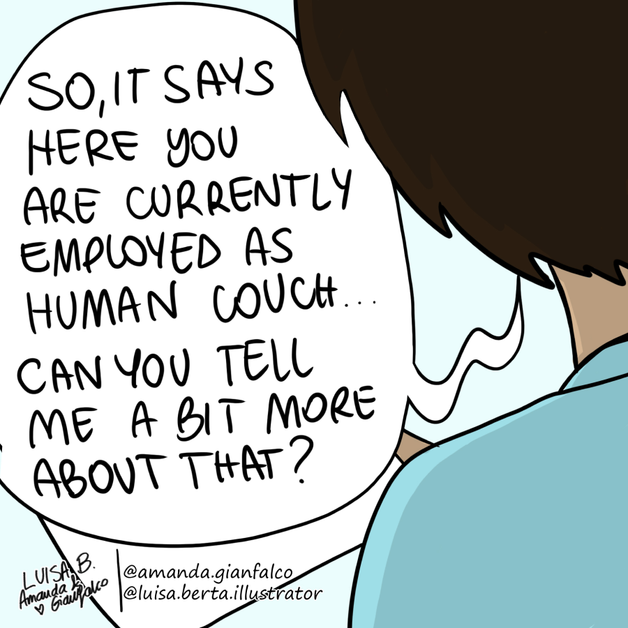 Read Amanda and Gianfalco :: I got a promotion! | Tapas Comics