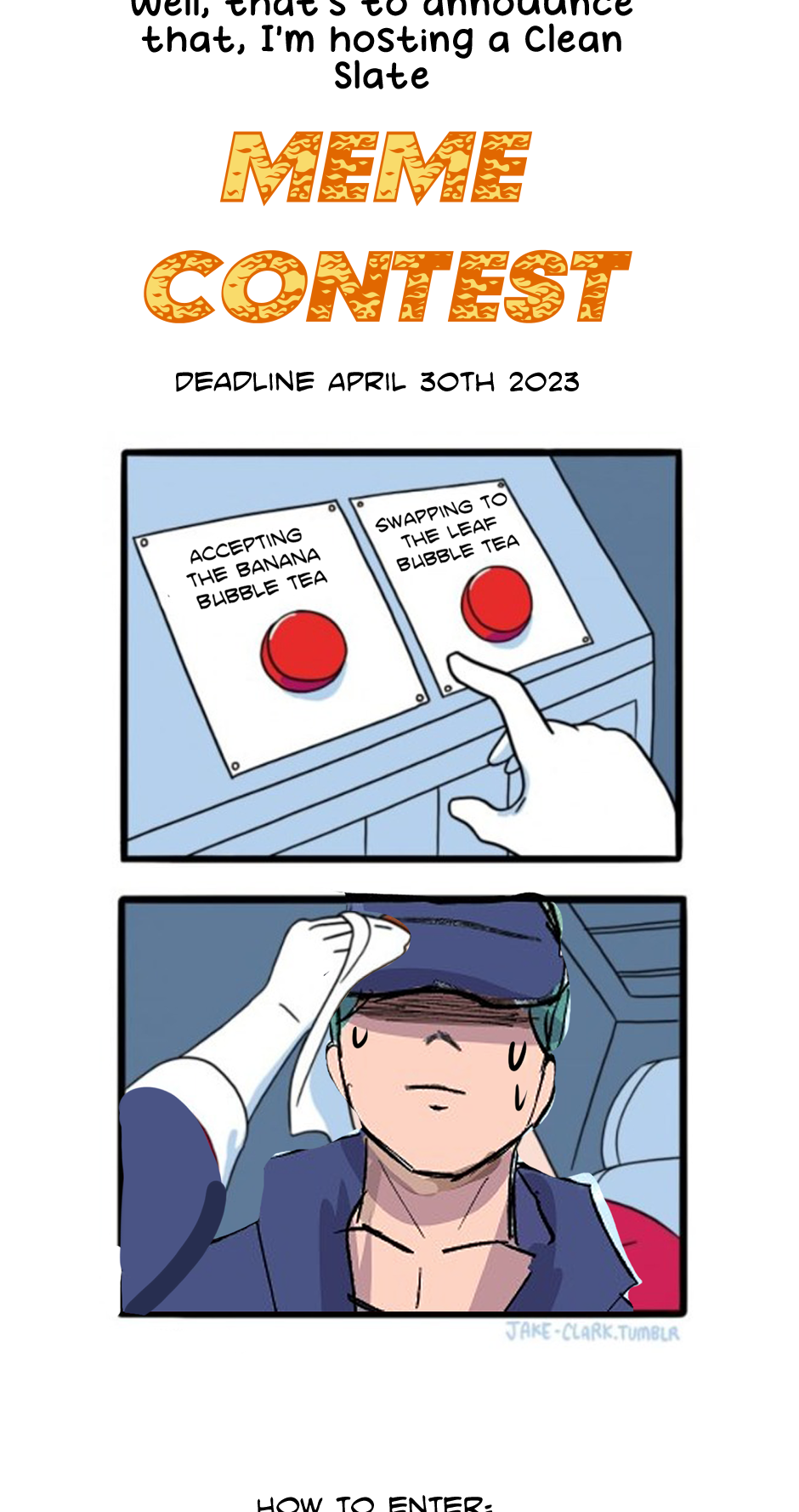 Read Clean Slate :: MEME CONTEST! Win art or a cameo!! | Tapas Community