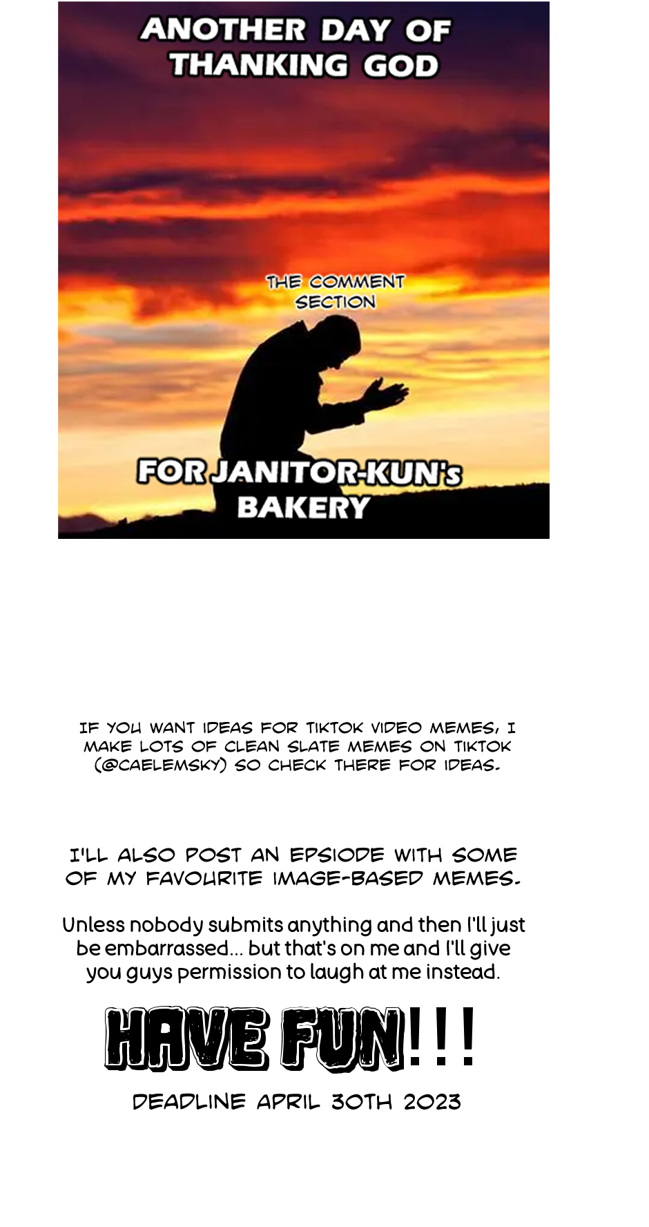 Read Clean Slate :: MEME CONTEST! Win art or a cameo!! | Tapas Community