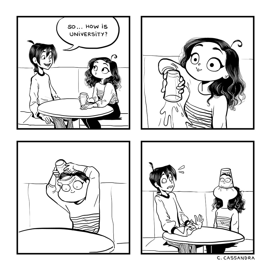 Read Cassandra Comics :: University | Tapas Community