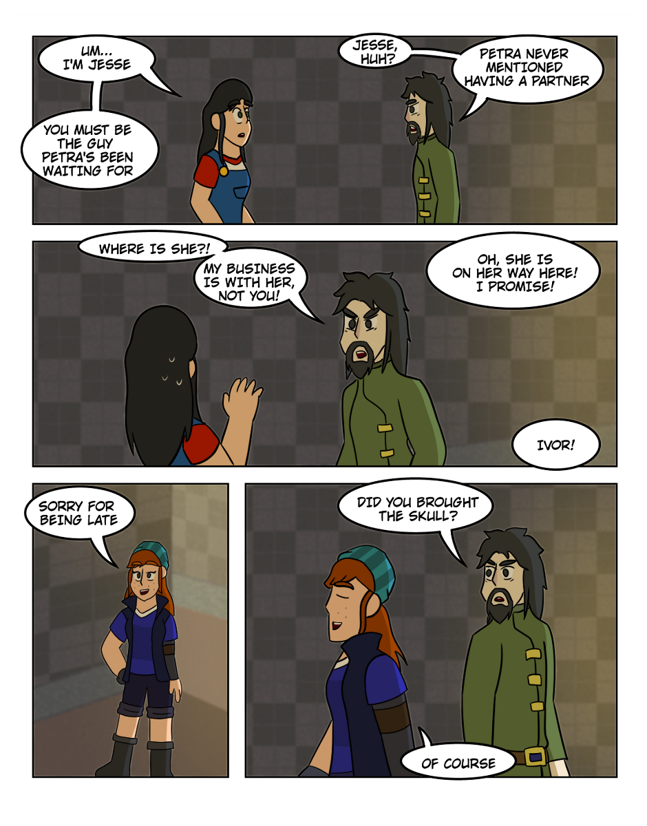 Read Minecraft Story Mode comic :: Endercon | Tapas Community