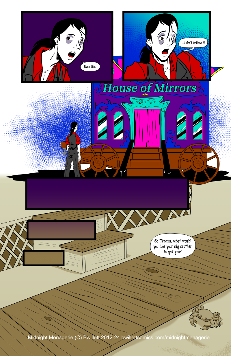 Read Midnight Menagerie :: Reflections pg.6 | Tapas Community