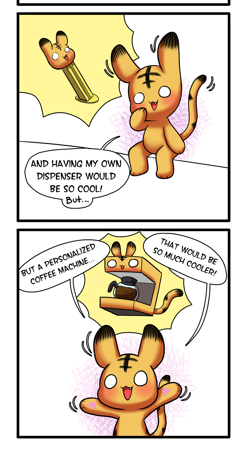 Read Tabby Rabbit Chaotic Adventures :: Candys? | Tapas Comics