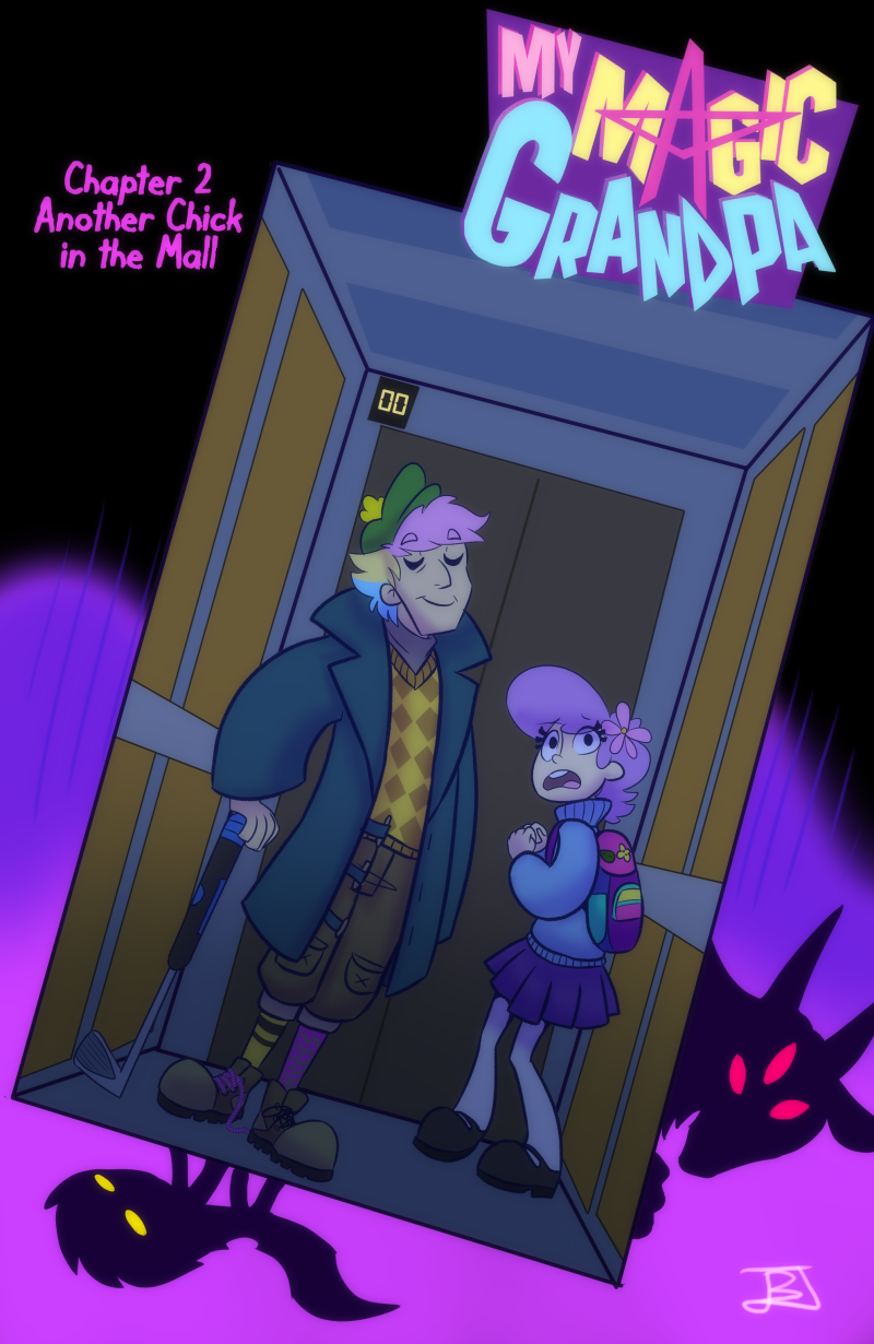Read My Magic Grandpa :: Ch 2: Another Chick in the Mall | Tapas Comics