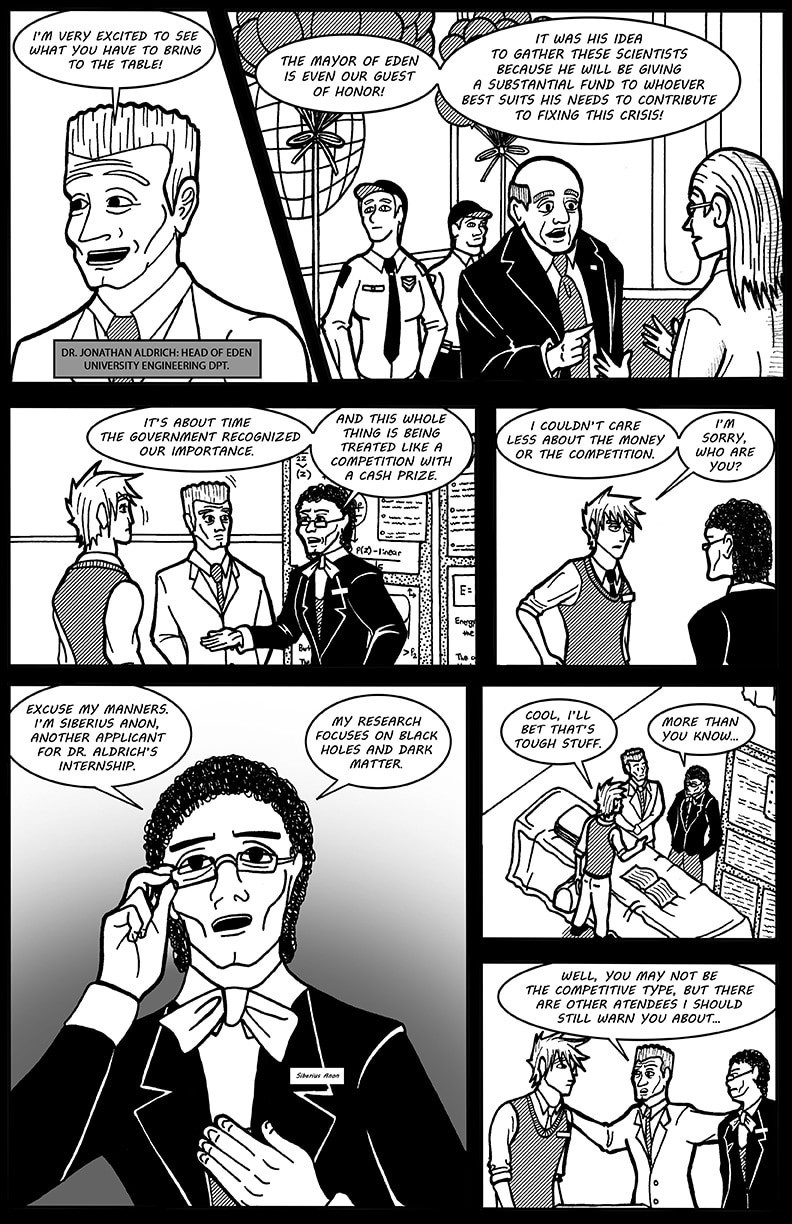 Read Neo-Man: Book 1 :: Chapter 1: Con Crud | Tapas Comics