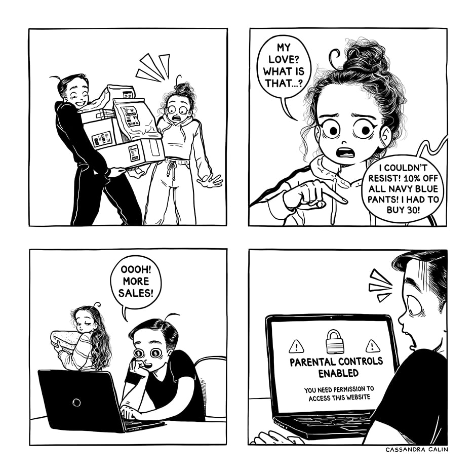 Read Cassandra Comics :: Shopaholic | Tapas Community