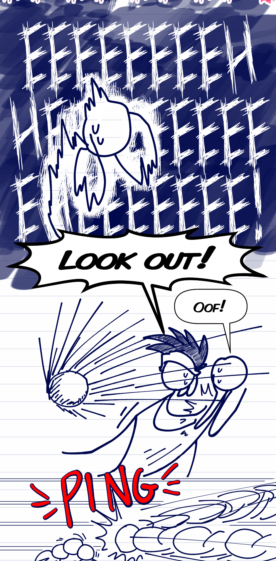 Read That Stick Figure Isekai :: Episode 13 (Dodgeball Arc Part 4) | Tapas Community