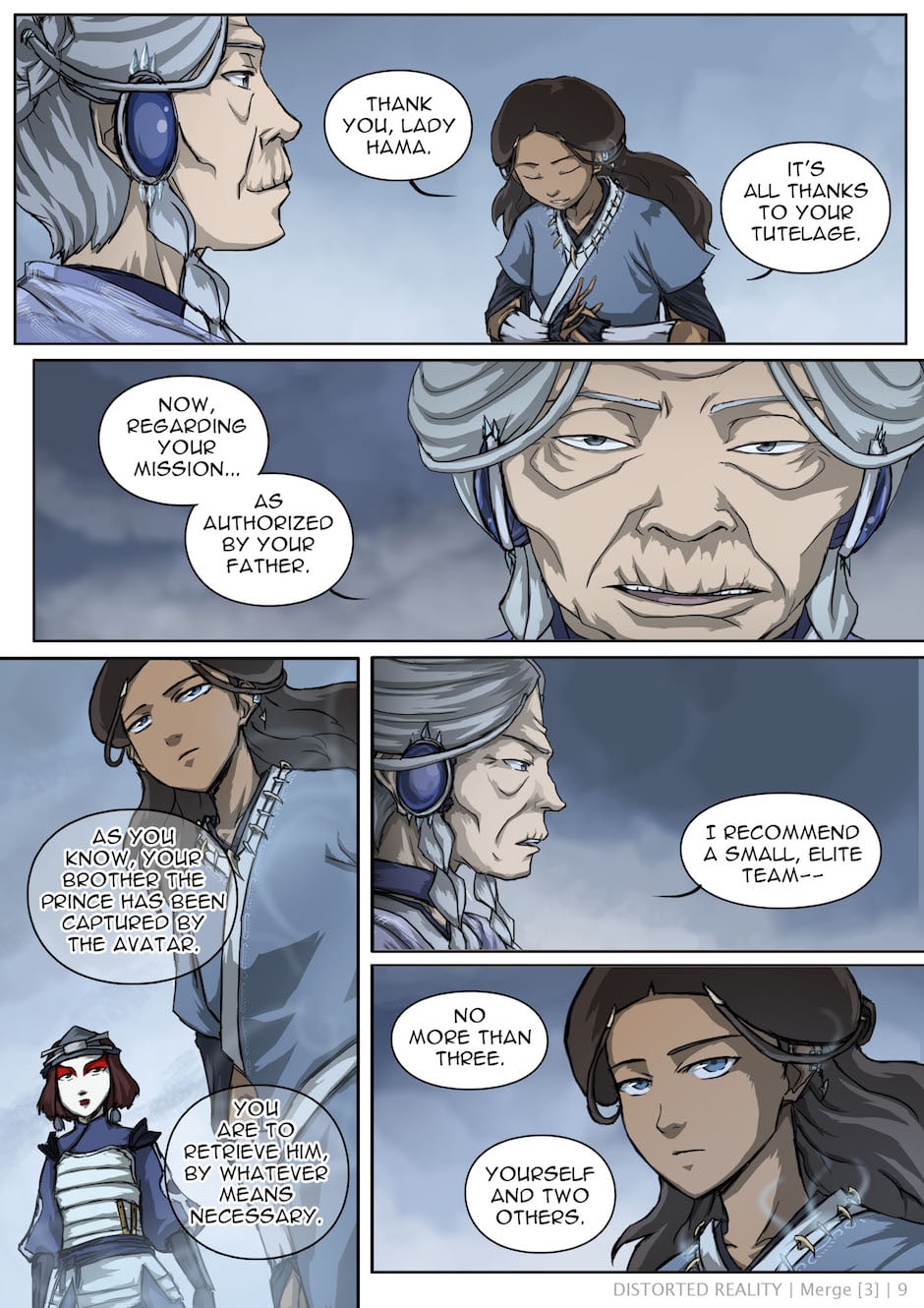 Read Avatar: Distorted Reality :: [Book 2] Ch 1: Merge [3] | Tapas ...