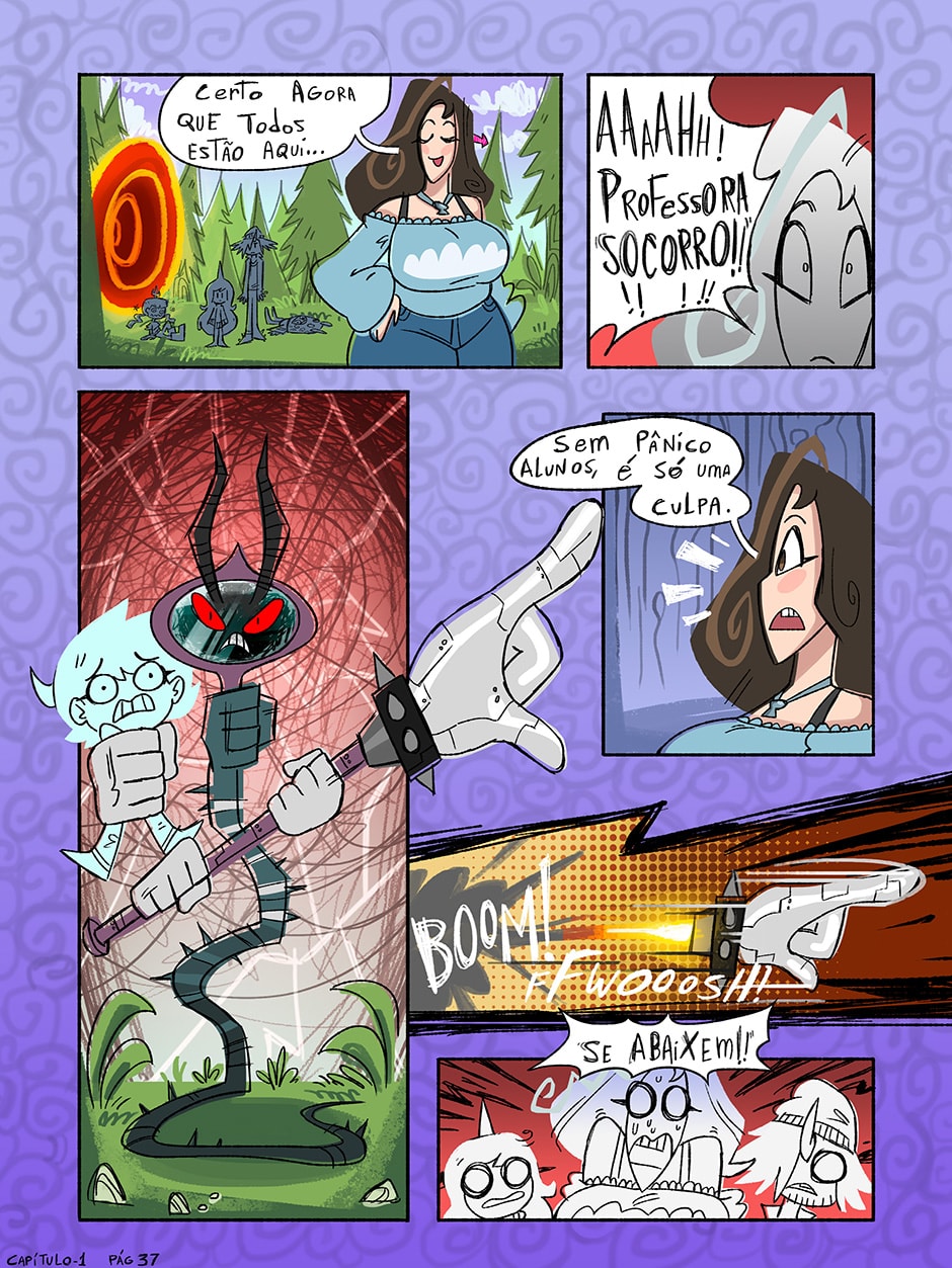 Read Lua roxa comic :: Lua roxa: Capitulo 1 | Tapas Community