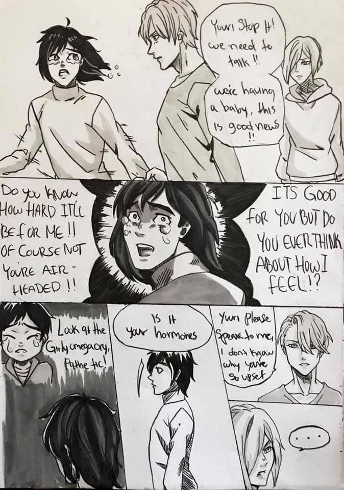 Read Viktuuri Omegaverse Comic :: Chapter 1 Surprise! | Tapas Community
