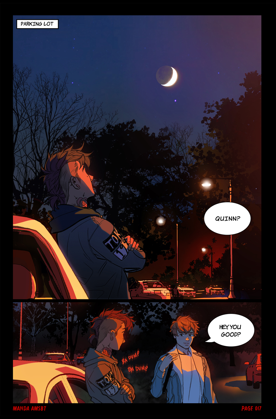 Read Night Class :: Pages 017-018 | Tapas Comics