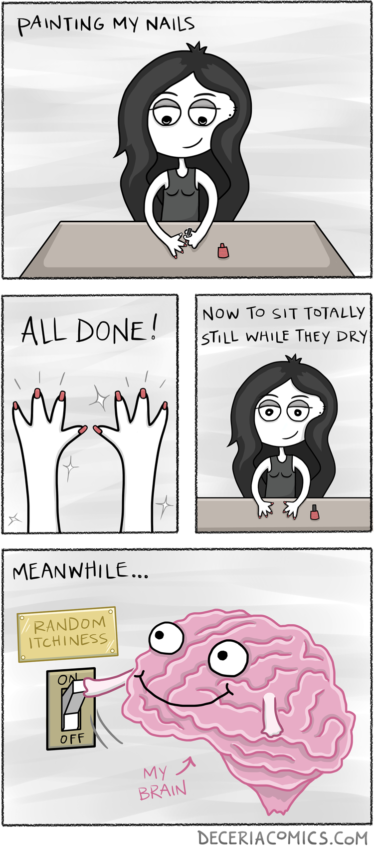 Read Deceria Comics :: Manicure Struggles | Tapas Comics