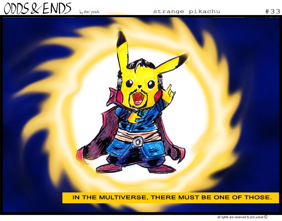 Read ODDS & ENDS :: STRANGE PIKACHU | Tapas Community