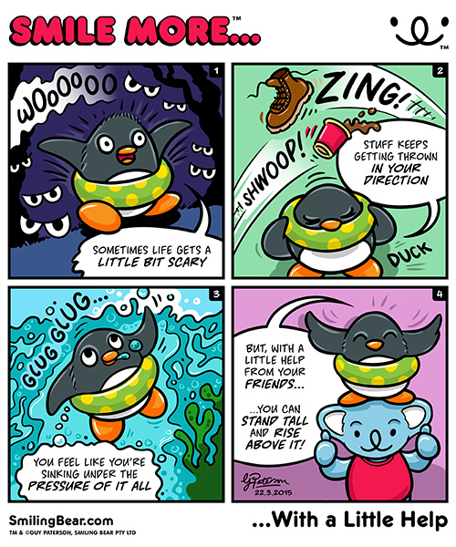 Read Smile More… the kid friendly webcomic :: With A Little Help ...