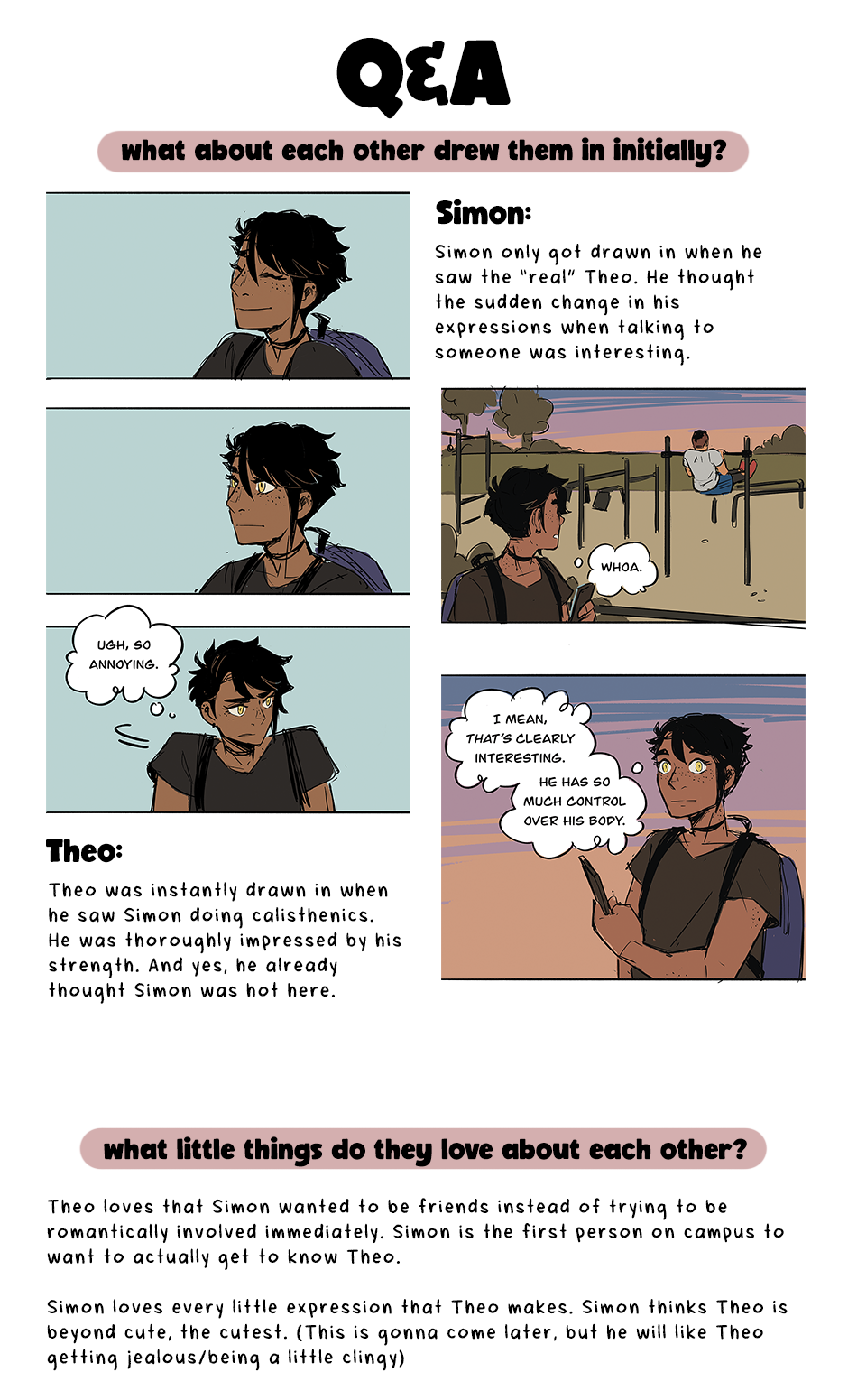 Read Theo & Simon :: 024.6 - Q&A + bonus gifts | Tapas Community