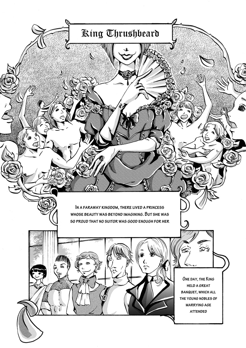 Read Illustrated Fairytales :: King Thrushbeard - p.1-4 | Tapas Community