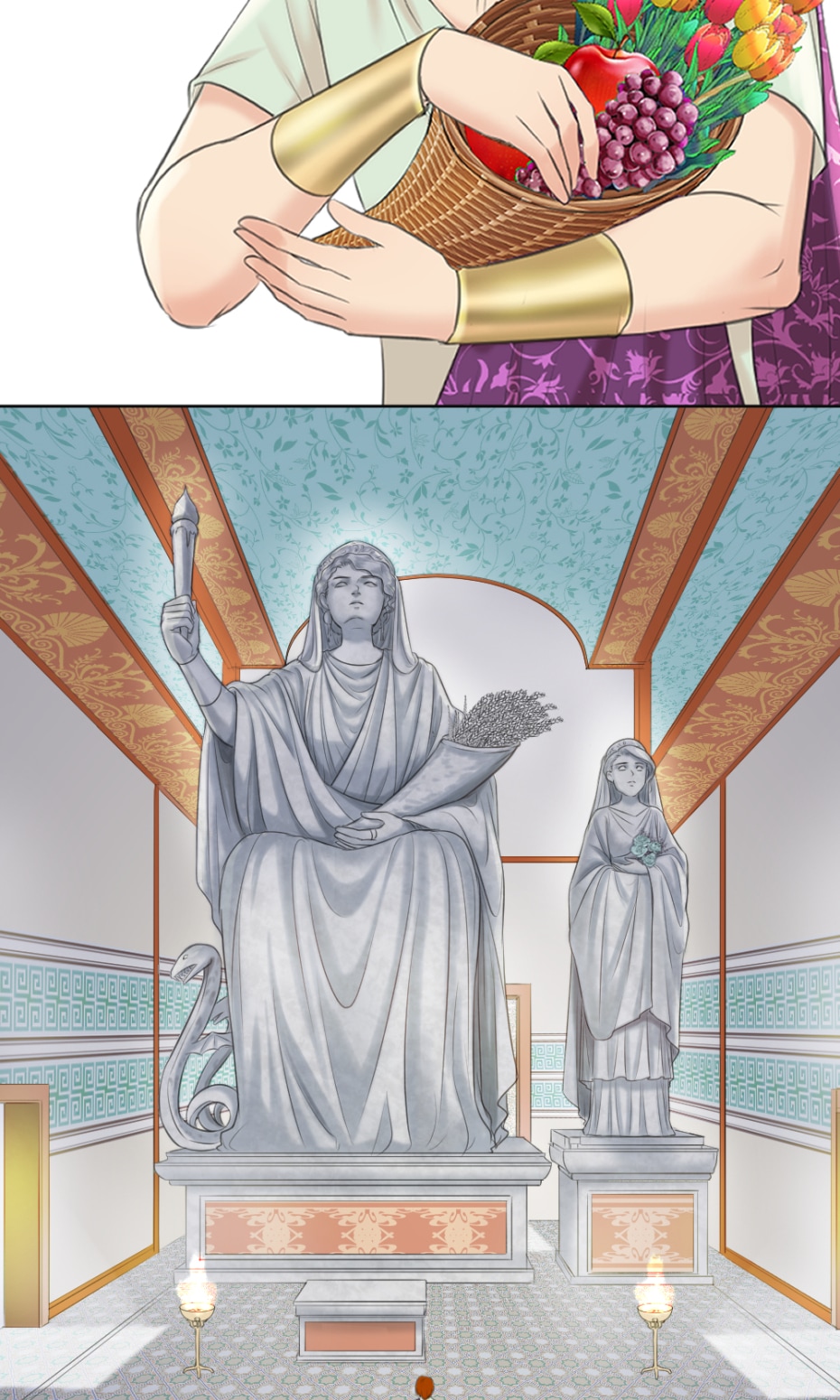 Read Hades & Persephone Shorts :: Introducing new series: Dionysus | Tapas Community