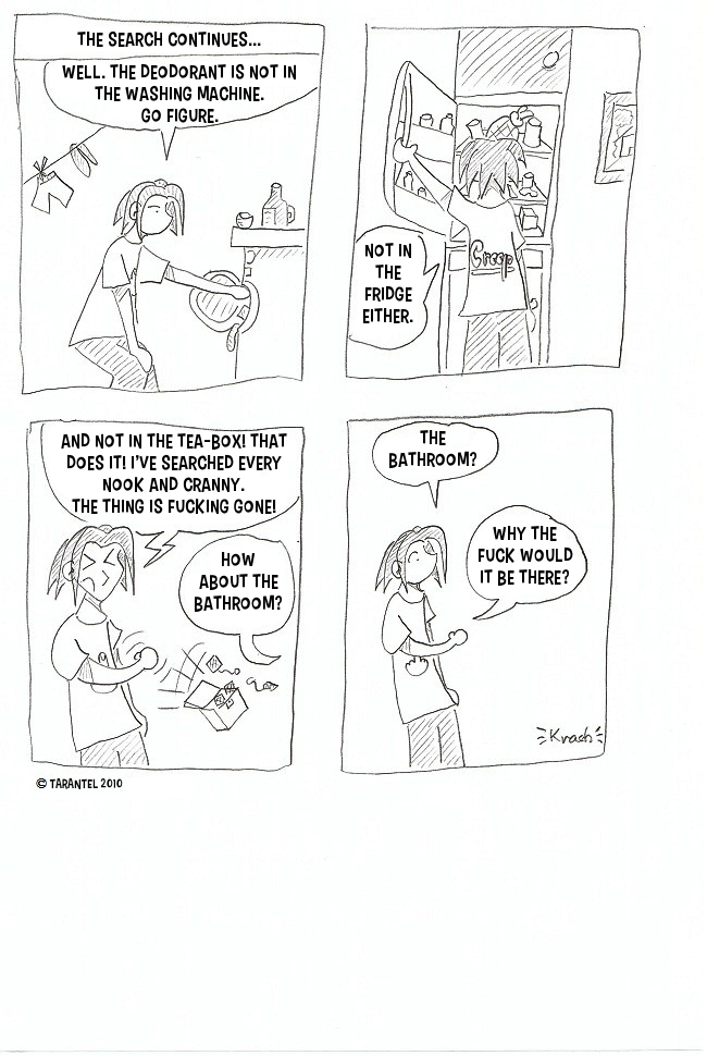 Read Creep :: Chapter 4 - Deodorant and enemies | Tapas Comics