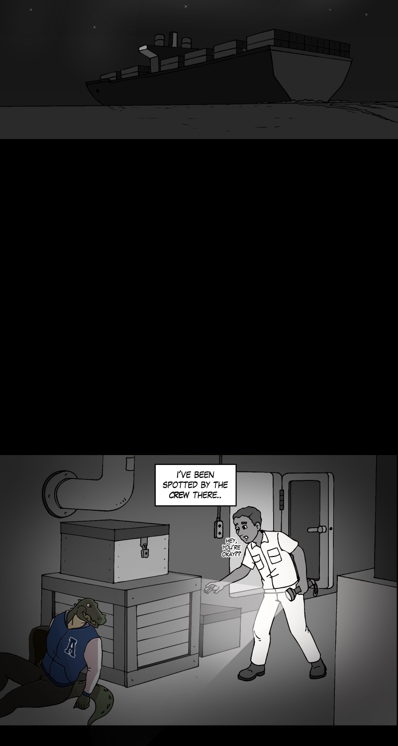 Read The Squader Bros :: S02E11 - The Guy From America | Tapas Comics