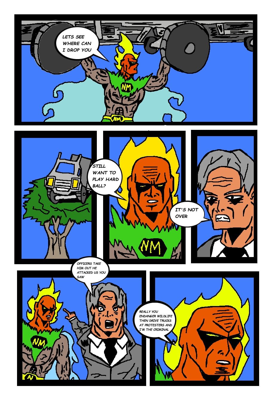 Read Nature-Man :: The Great Lake Rescue part 2 | Tapas Comics