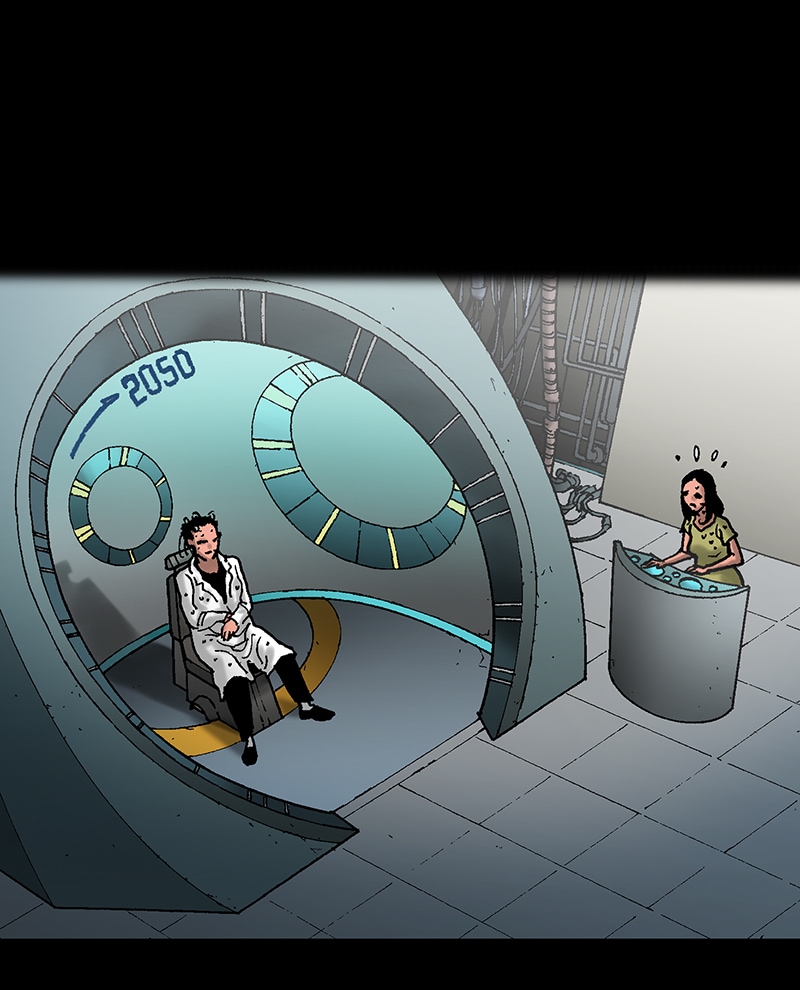 Read Silent Horror :: Time Machine | Tapas Community