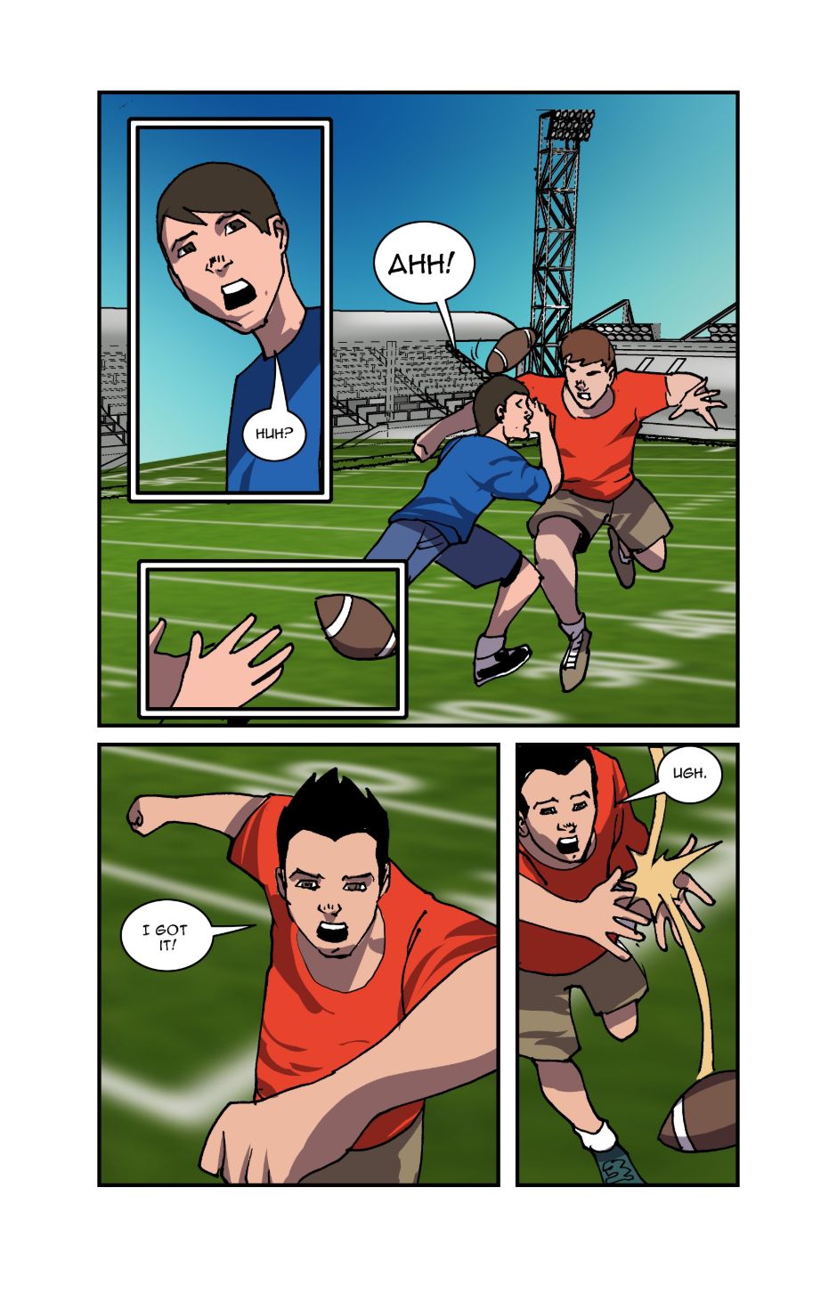 Read Touchdown Dance :: Loose Cannon | Tapas Comics