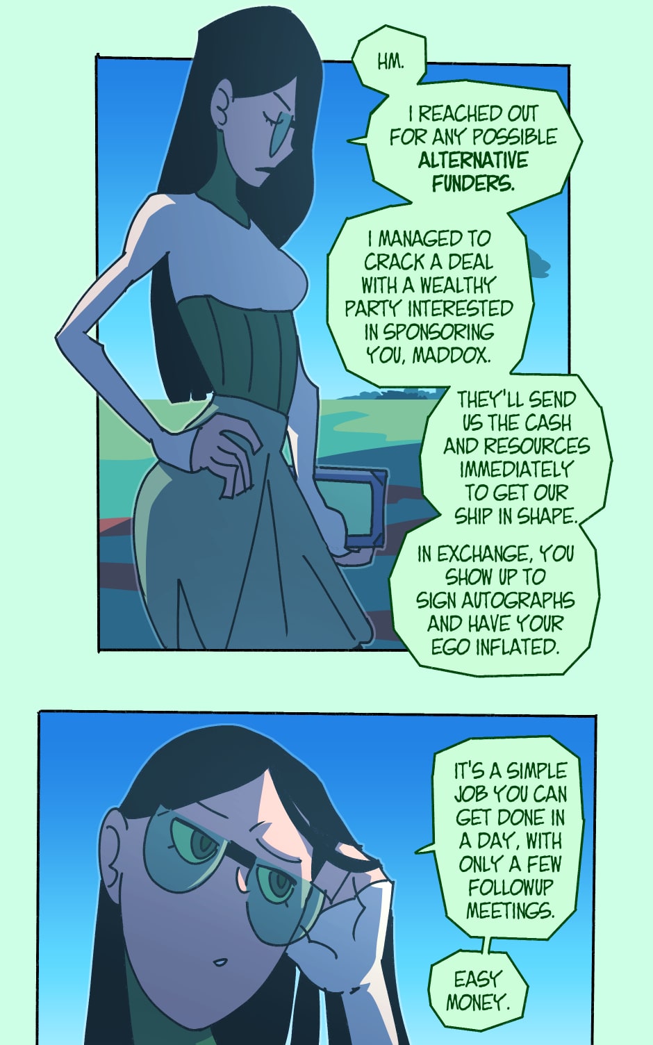 Read Censor Team Two :: maddox meets the family (7) | Tapas Comics