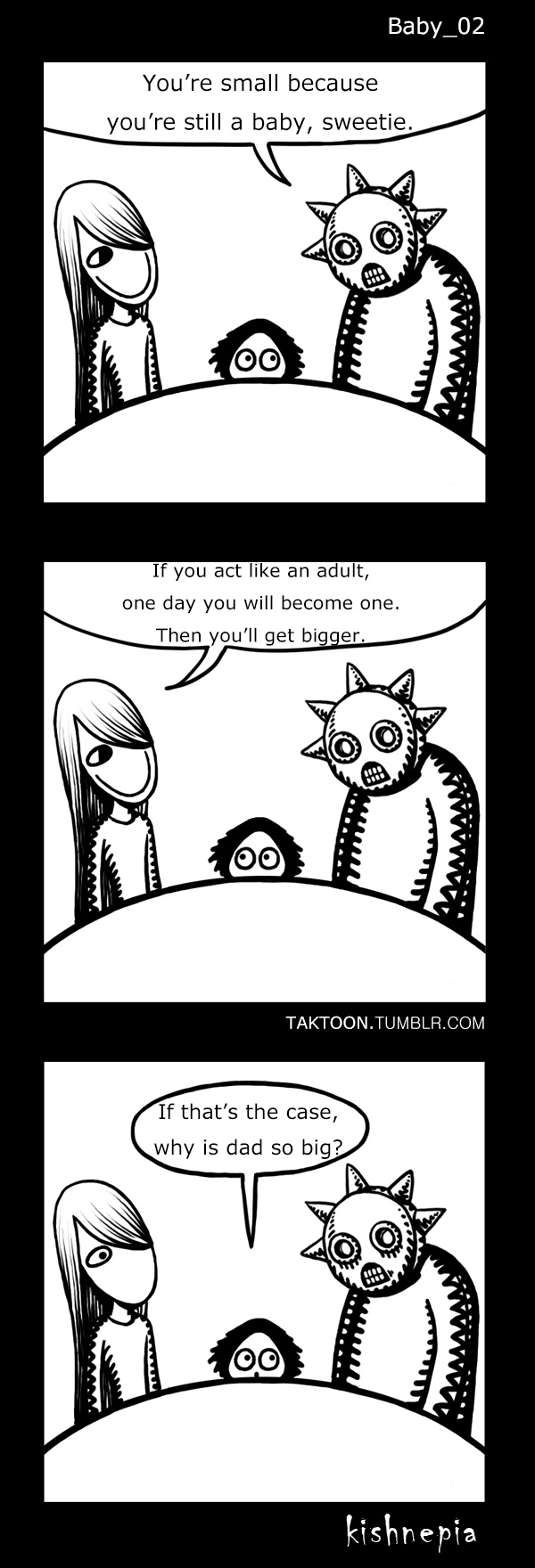 Read The Forks With Spiky Hands :: Baby 01-02 | Tapas Comics