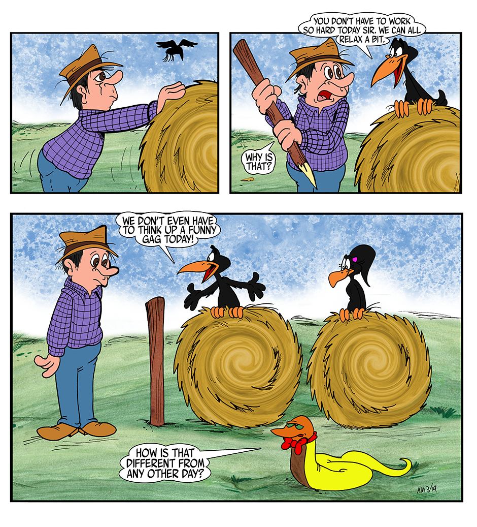 Read Stan The Crow :: Hay, hay, hey! | Tapas Community