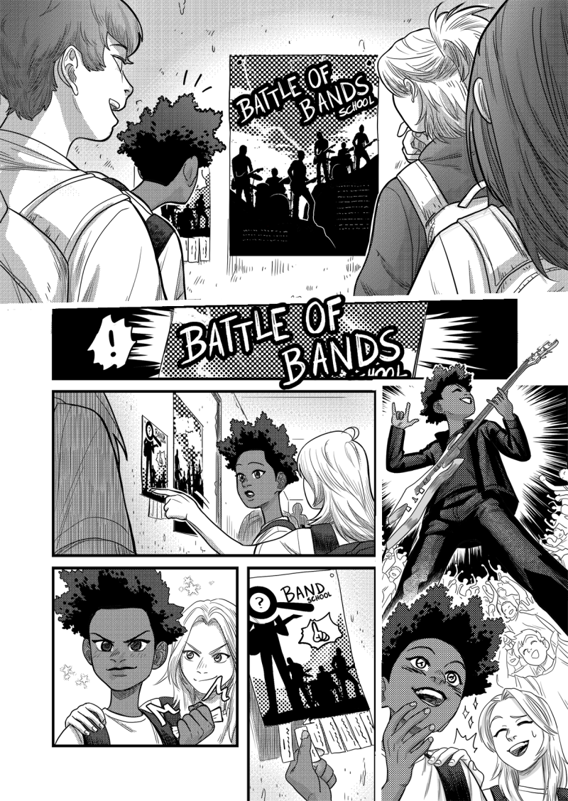 Read Battle of bands school :: Battle of bands school | Tapas Comics