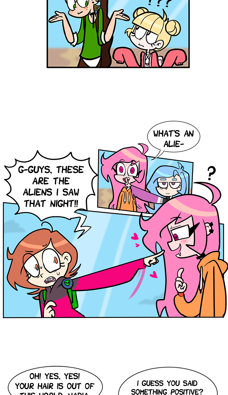 Read Untitled Alien Story :: Aliens in college | Tapas Community