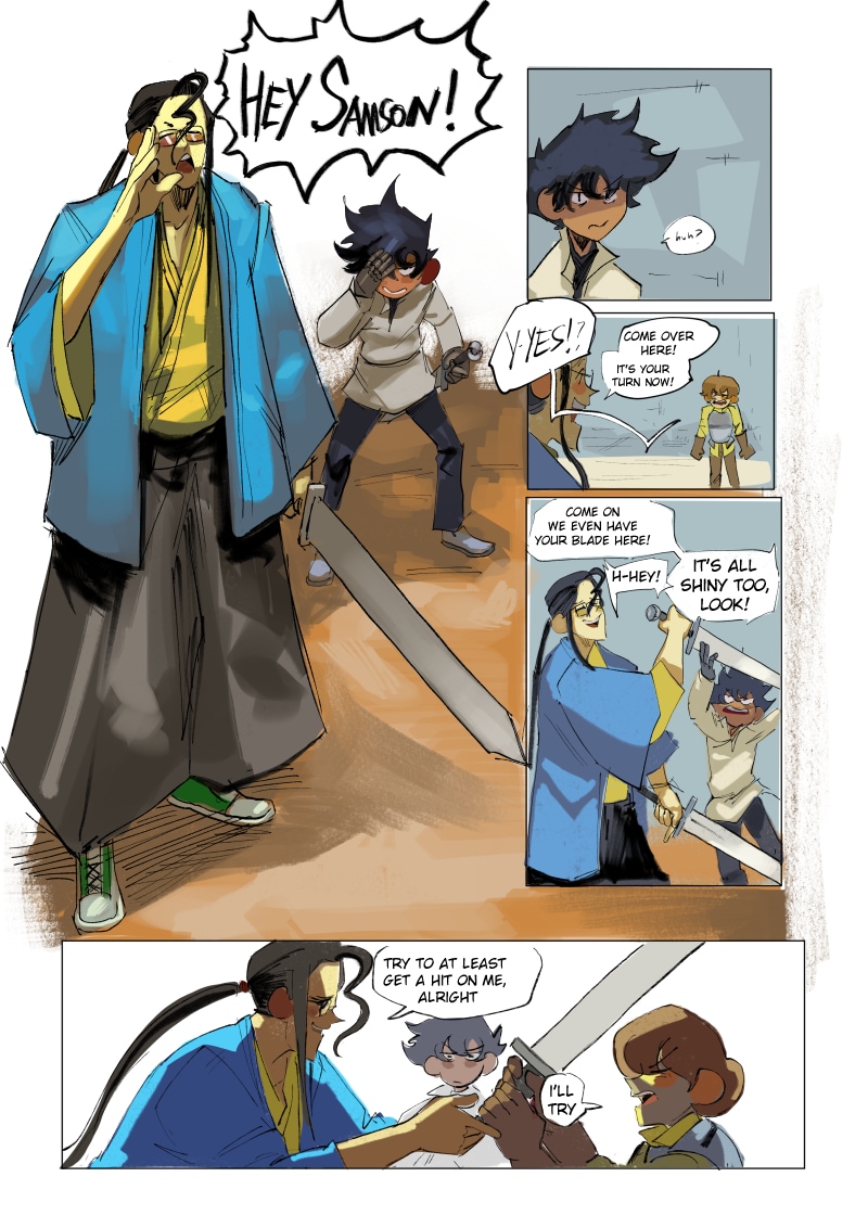 Read Knights of the Wandering Castle :: Chapter 1 Part 7 | Tapas Community