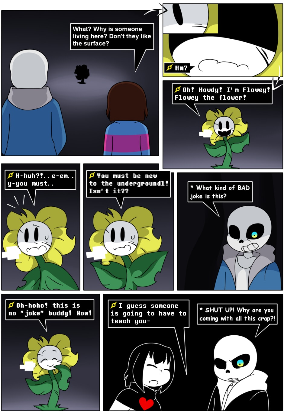 Read THE PLAYER - Evervoid AU (Undertale). :: [START SEASON.2 // Page ...