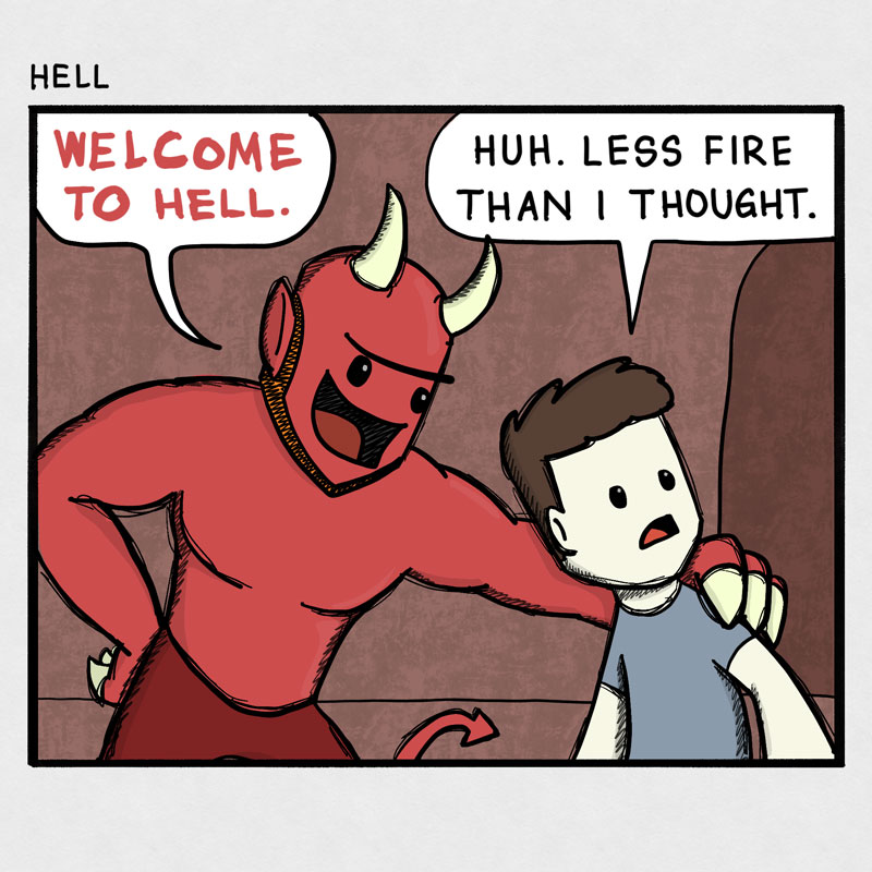 Read Hey Buddy Comics :: Hell | Tapas Community