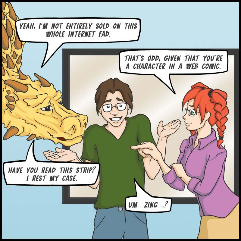 Read Stand Up Comedeme :: The Enlightenment Part 3 | Tapas Comics