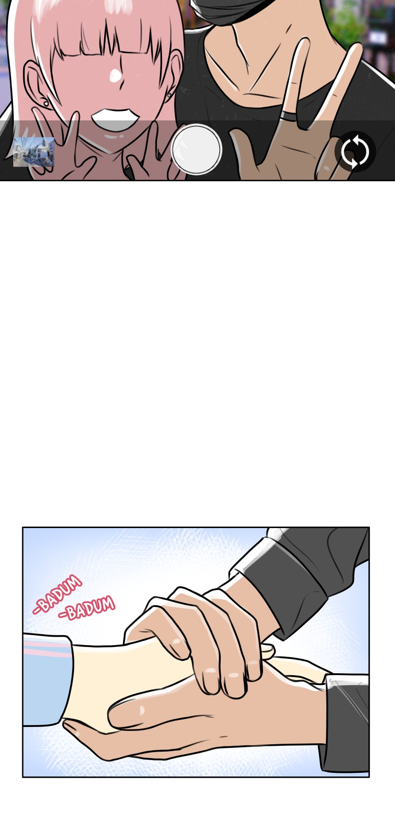 Read I SWITCHED bodies with my IDOL!! (BL) :: Track 1: Lyric 4 | Tapas Comics