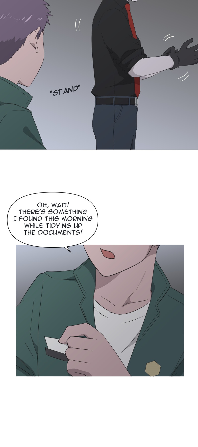 Read Mr. Morgue :: #22 He's... Smiling? | Tapas Community